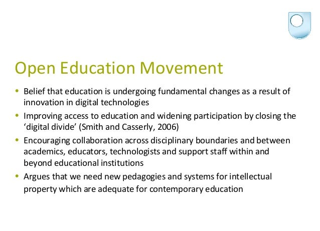 Openness in Education: Technology, Pedagogy and Critique