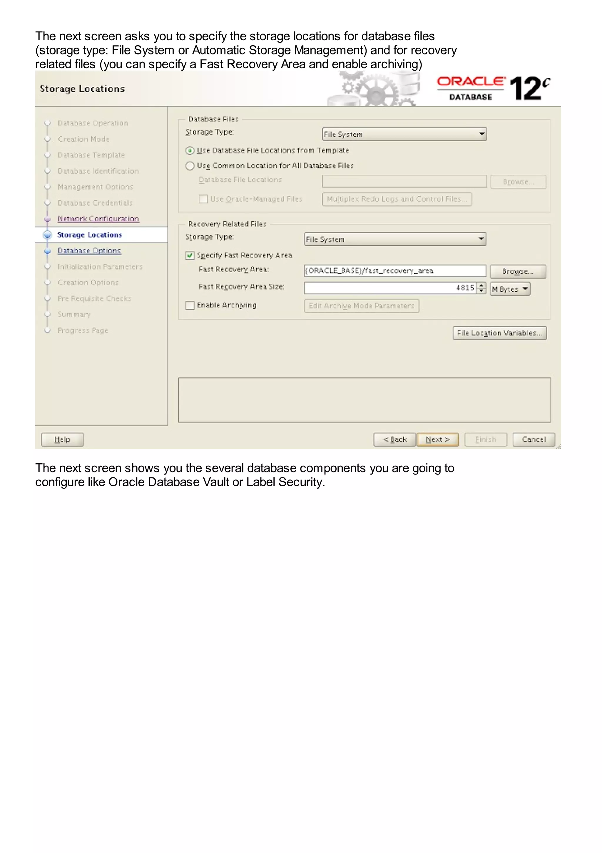 Installing Oracle Database 12c As Container Database With Three Pluggable Databases Ppt