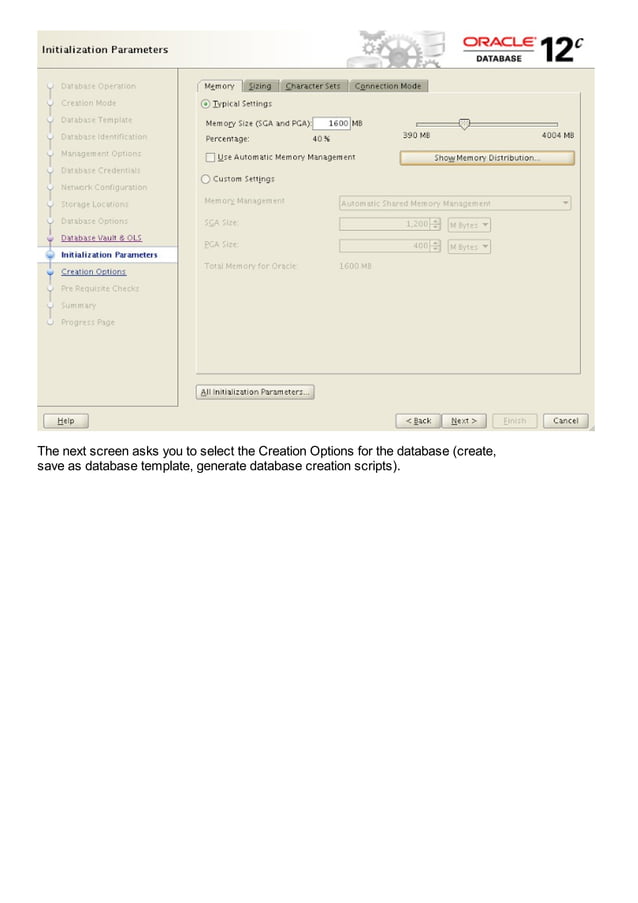 Installing Oracle Database 12c As Container Database With Three Pluggable Databases Ppt
