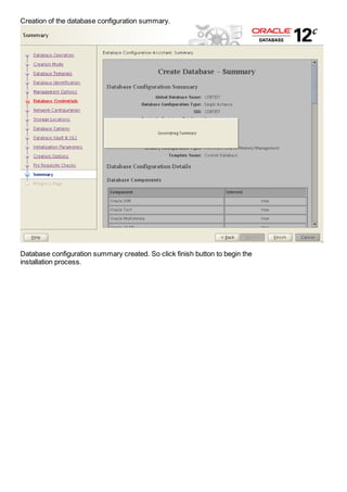 Installing oracle database 12c as container database with three pluggable databases | PPT