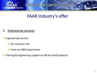 201306170 a vuk - faar industry overview | PPTX