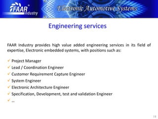 201306170 a vuk - faar industry overview | PPTX