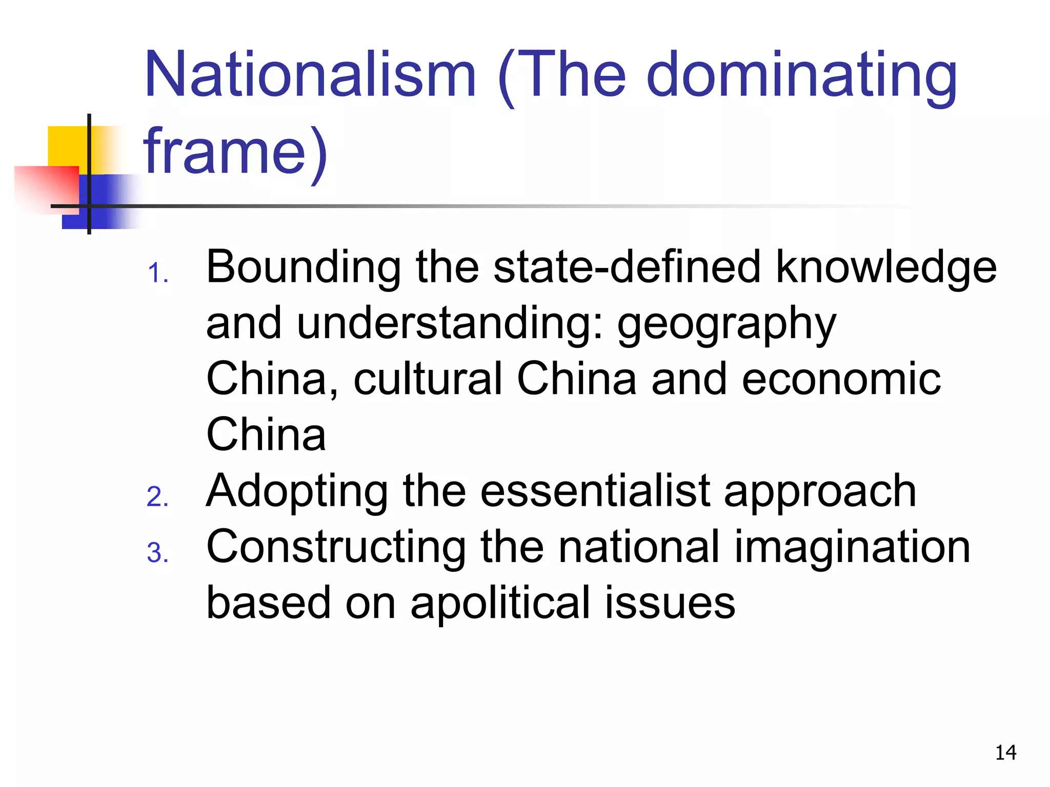 Contesting nationalism & globalization: Cultural framing of citizenship ...