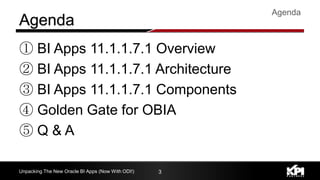 Unpacking The New Oracle BI Apps (Now With ODI!) | PPTX