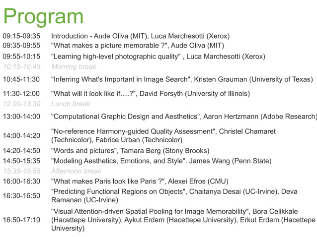Introduction to Visual Analysis | PPT