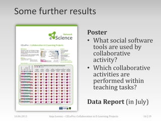 CELePro: Collaboration in E-Learning Projects | PDF | Social Networking ...