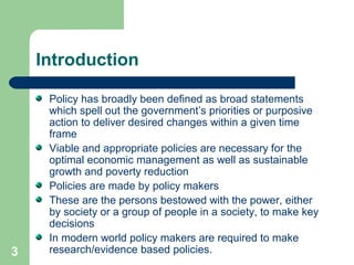 Policy Briefs | PPT