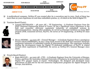 Neway-IT - services proposal | PPT