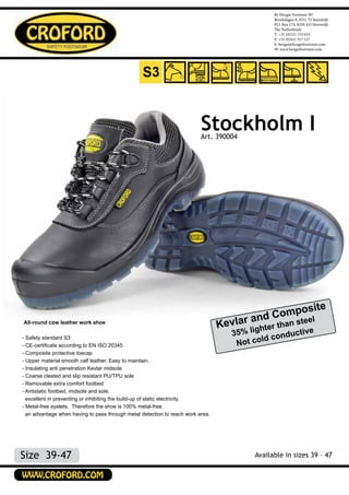 Croford Safety Footwear Netherlands - Nigeria | PDF