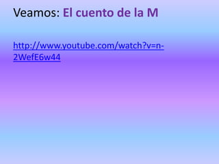actividades interactivas de la letra m para preescolar. | PPT