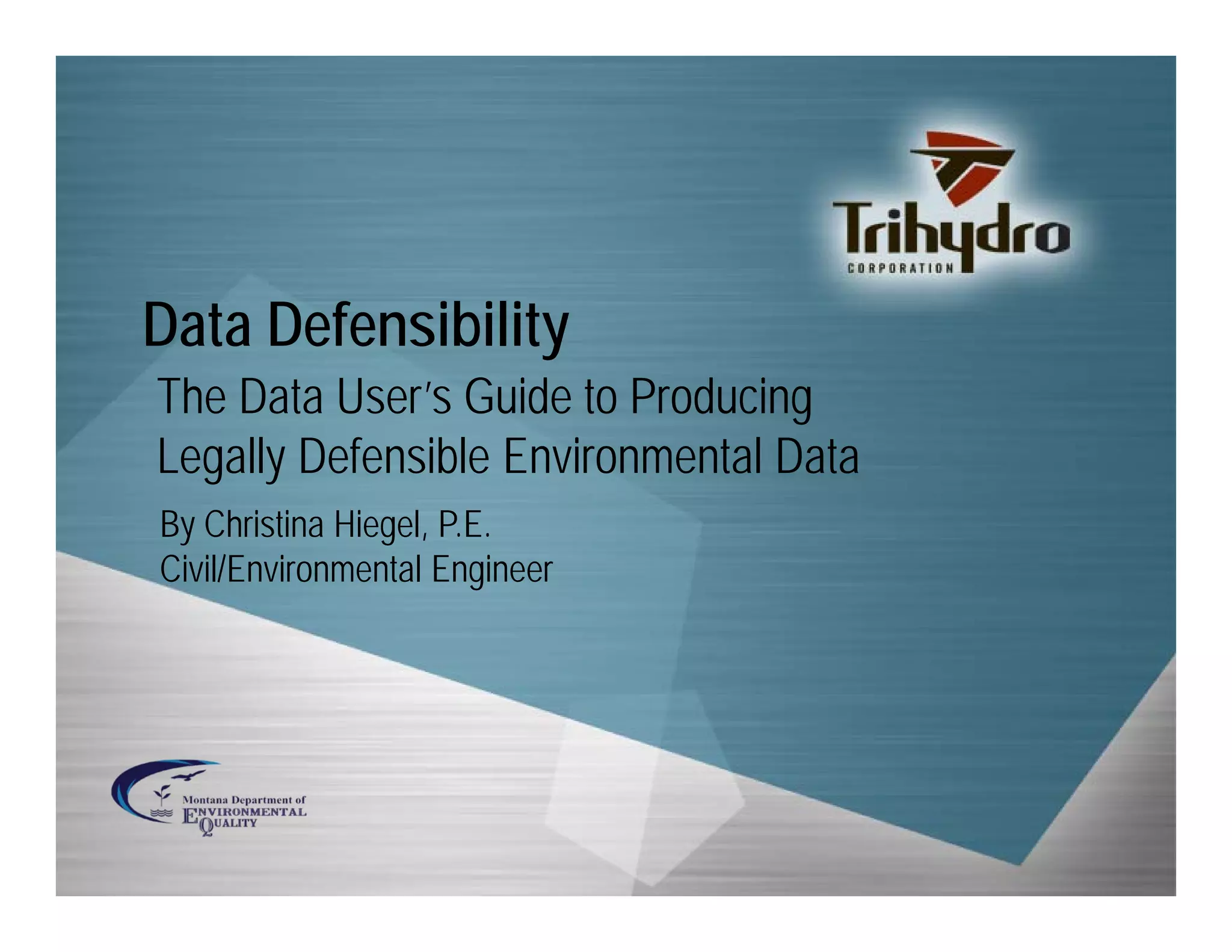 Data Defensibility | PDF