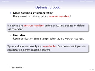 Optimistic Offline Locking | PDF | Databases | Computer Software and Applications