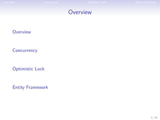 Optimistic Offline Locking | PDF | Databases | Computer Software and Applications