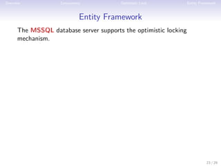 Optimistic Offline Locking | PDF | Databases | Computer Software and Applications