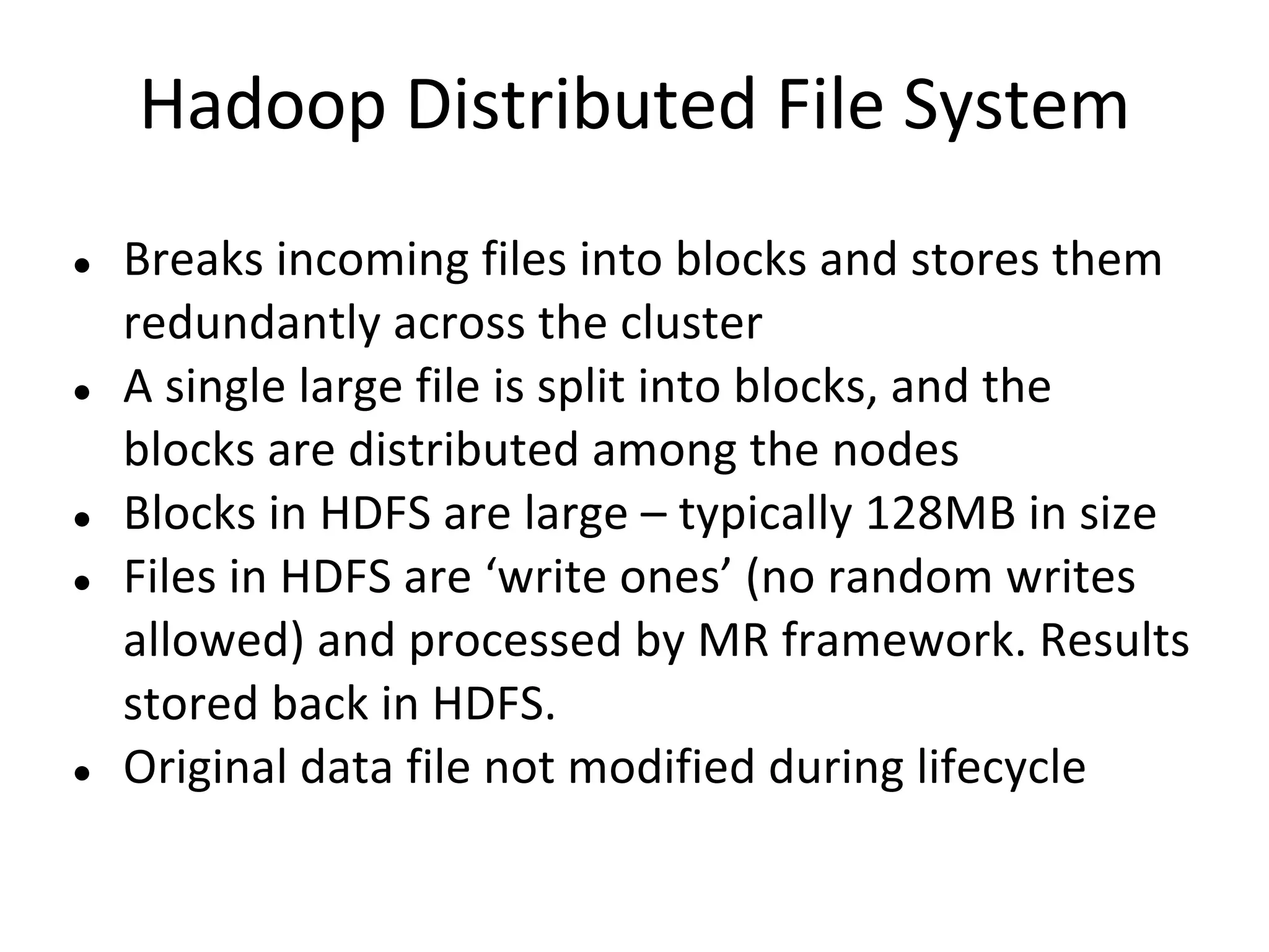 Hadoop, HDFS, MapReduce and Pig | PDF | Computing | Technology & Computing