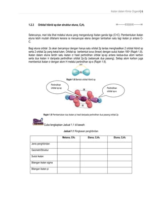 20130911130900 unit 1 ikatan dalam kimia organik | PDF