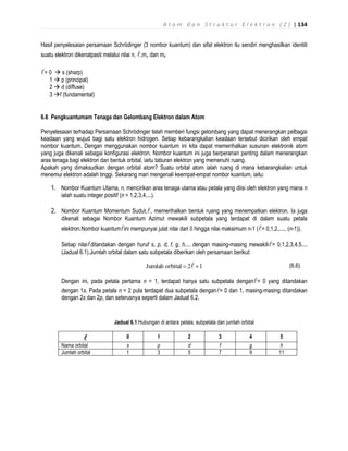 20130911130927 unit 6 atom dan struktur elektron 2 | PDF