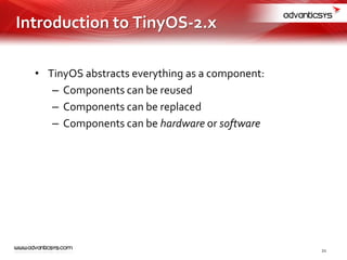 TinyOS Course 00: Introduction to WSN | PDF