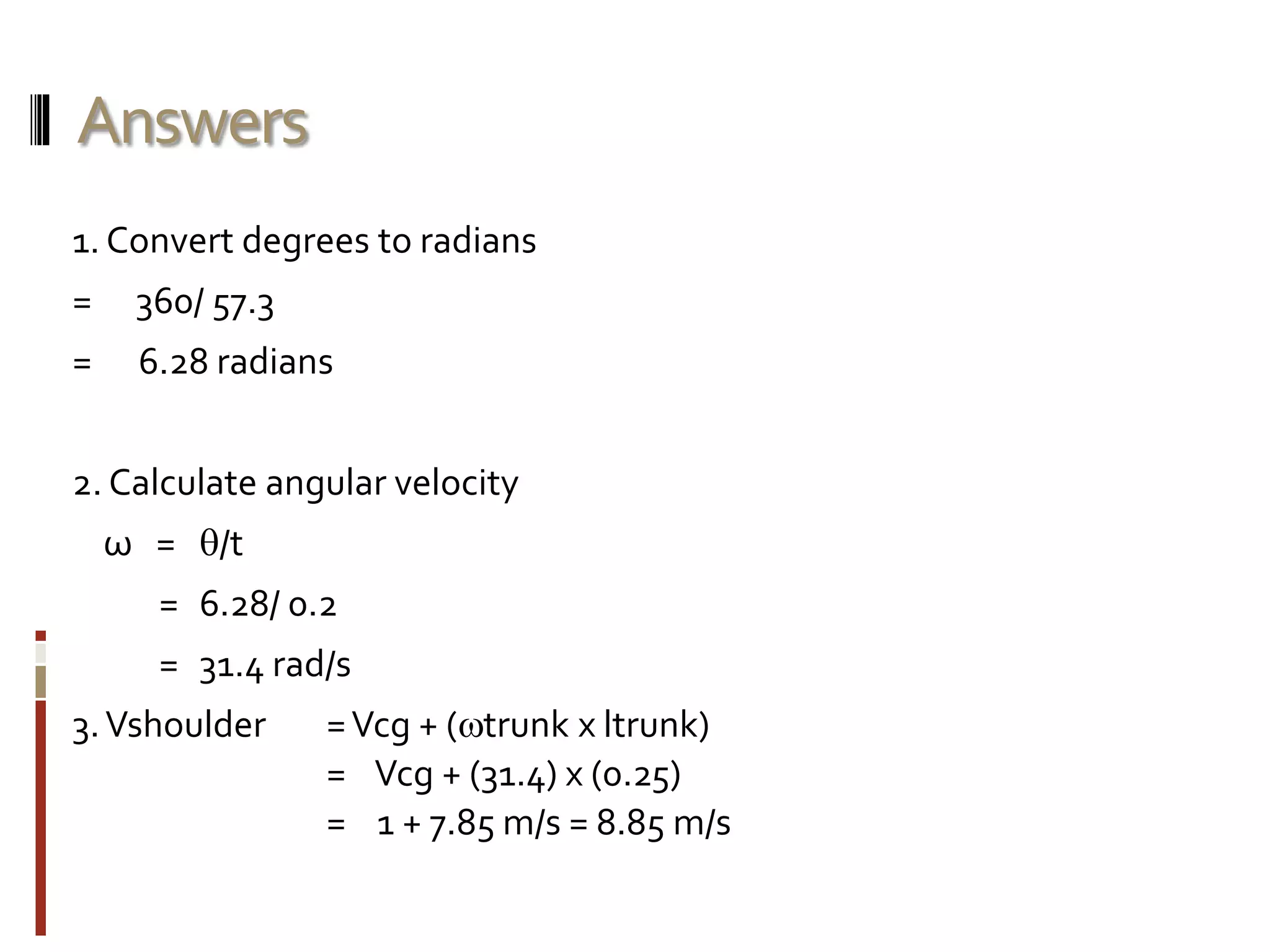 angular kinematics | PPTX