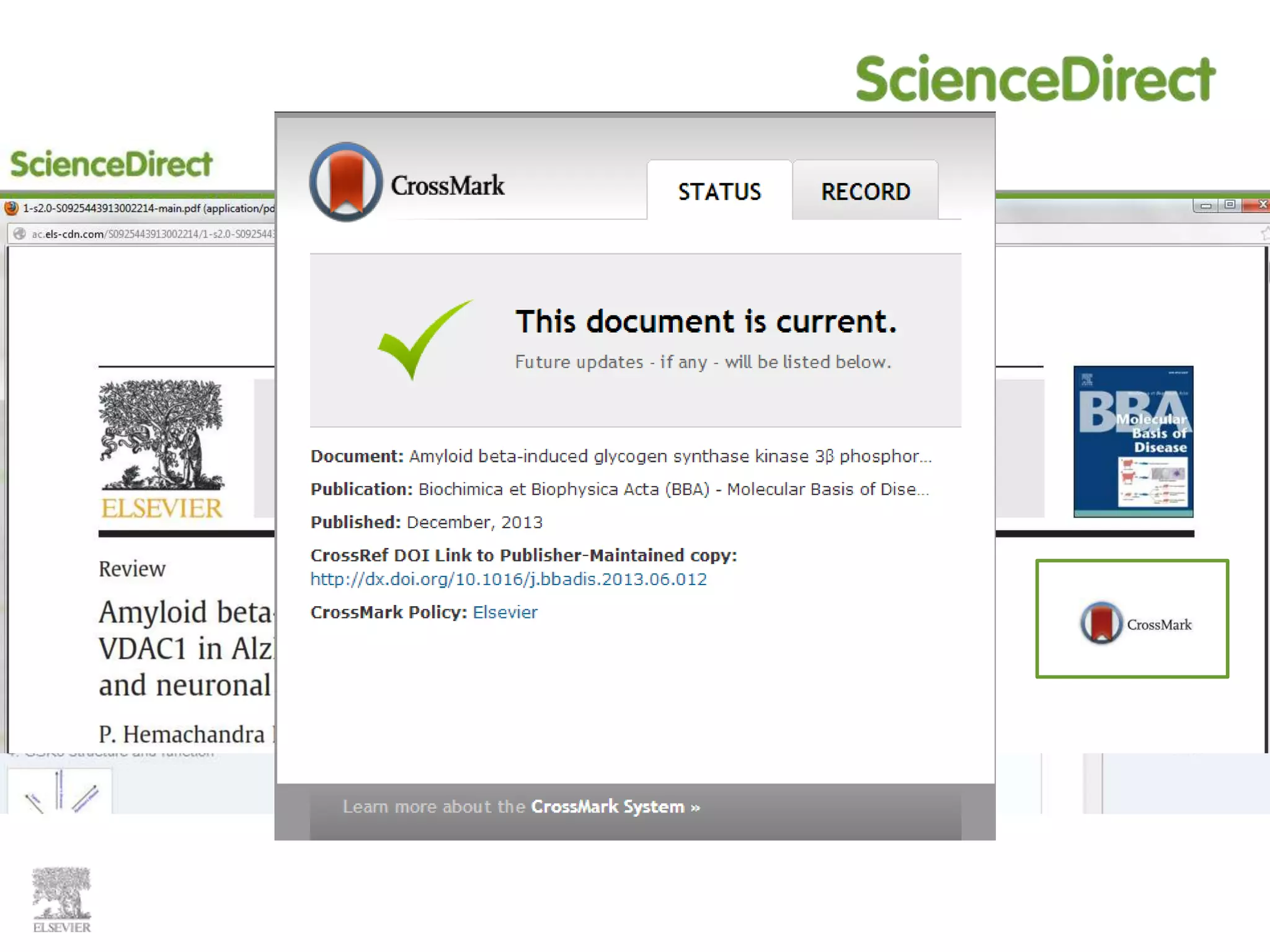 Elsevier ScienceDirect & Mendeley training | PPT