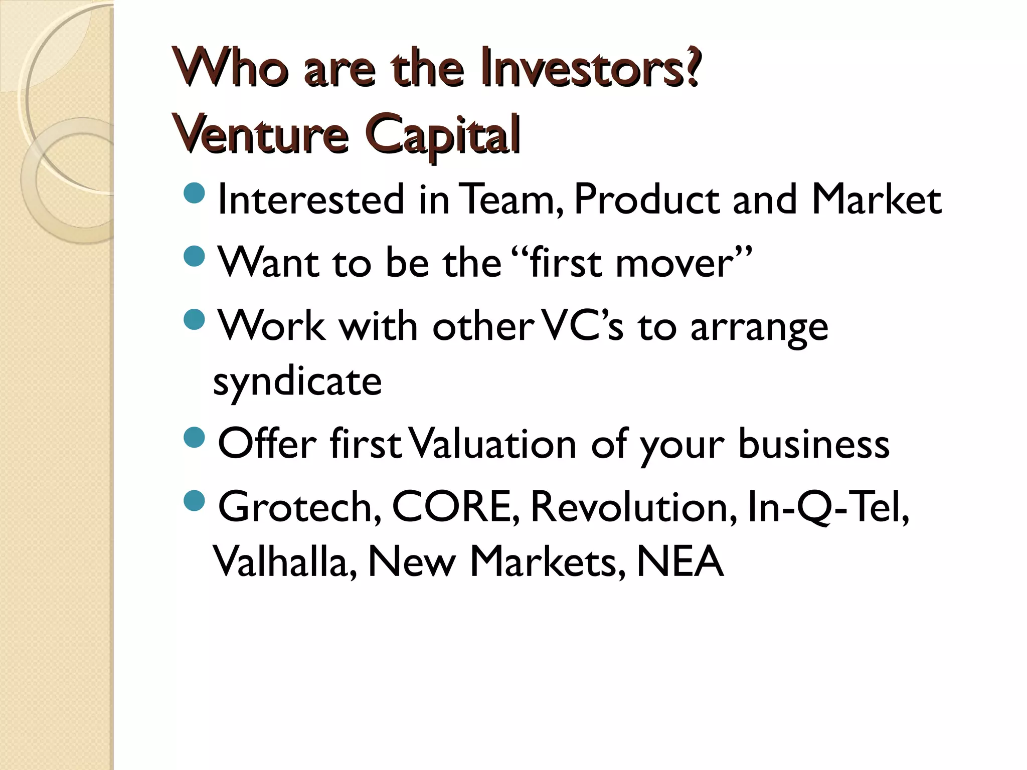 Alternative Sources of Funding | Charlie Kiser | PPT