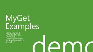 An overview of the NuGet ecosystem - Mobel.io