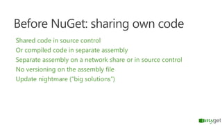 An overview of the NuGet ecosystem - Mobel.io