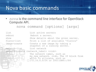 Openstack: starter level | PPT