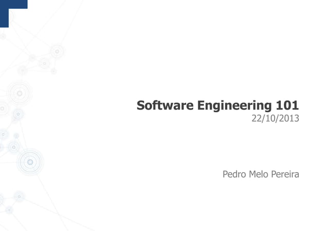 Software Engineering 101 | PPT