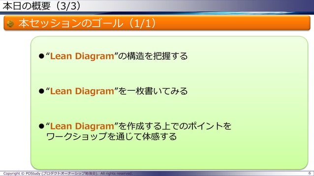 「Lean Diagram」に学ぶProblem／Solution Fit(POStudy大阪出張編) - DevLOVE関西 #DevKan | PPT