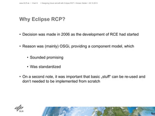 Designing Future Aircraft with Eclipse RCP | PPT