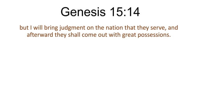 Genesis 15 Slides for Study | PPT