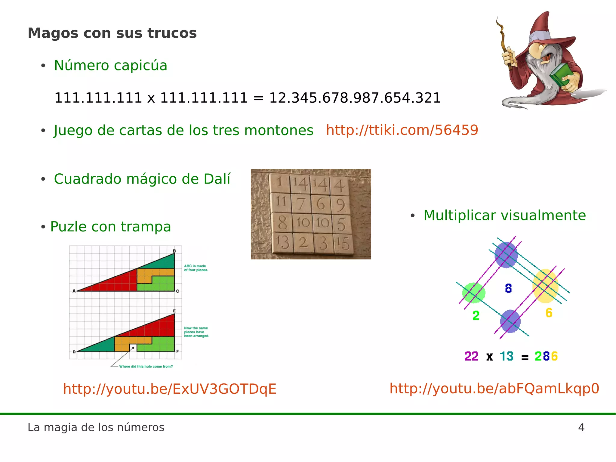 La magia de los números | PPT