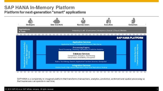 Autodesk Technical Webinar: SAP HANA in-memory database