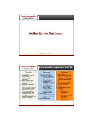 Management Override: Common Tactics and How to Audit For Red Flags | PDF