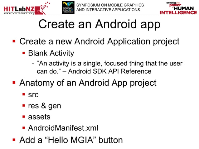 A Step-by-step guide to Building a Mobile Outdoor AR Application | PPT