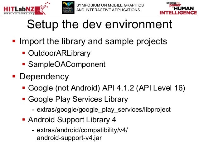 A Step-by-step guide to Building a Mobile Outdoor AR Application