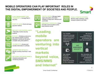 ASEAN ICT Masterplan 2015 - Smart Axiata | PDF