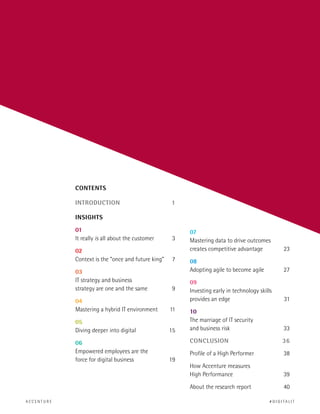 201311 High performers in IT: Defined by Digital. Accenture High ...
