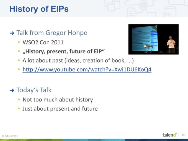 Enterprise Integration Patterns Revisited Eip Apache Camel Talend