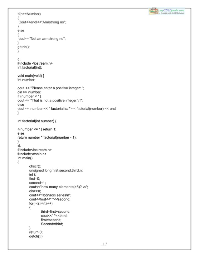 CBSE XI COMPUTER SCIENCE | PDF