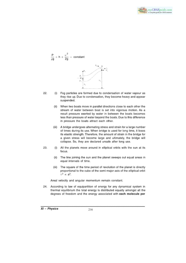CBSE XI PHYSICS QUESTION PAPER | PDF | Physics | Science