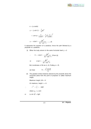 CBSE XI PHYSICS QUESTION PAPER | PDF | Physics | Science