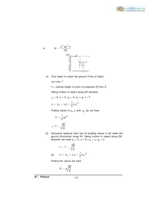CBSE XI PHYSICS QUESTION PAPER | PDF | Physics | Science
