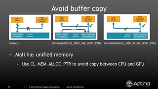 Imaging using ARM T6xx GPU | PPT