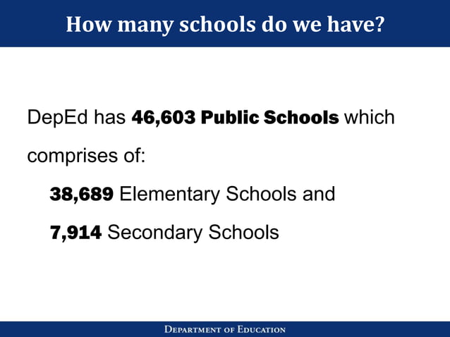 DepEd's Schools Mapping Initiative | PDF | Professional School ...