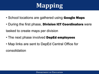 DepEd's Schools Mapping Initiative | PDF