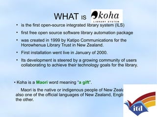 2013 1st koha training | ODP