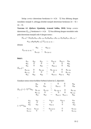 Macam Macam Metode menghitung determinan | PDF