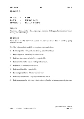 KERJA KURSUS PSV 2013 | PDF
